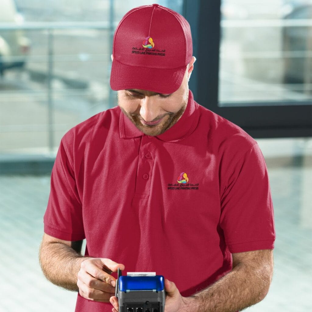 Custom Hat Branding in Doha Qatar | Speedline Printing Press