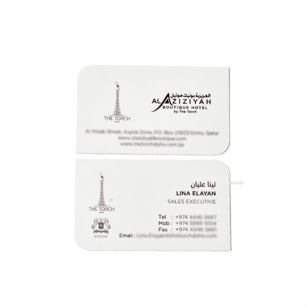 Modern Business Card Printing in Doha Qatar | Speedline