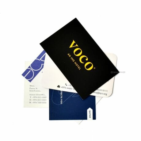 Modern Business Card Printing in Doha Qatar | Speedline